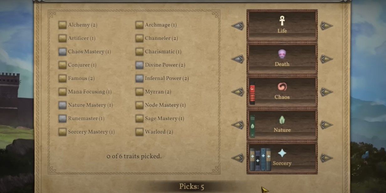How To Build A Custom Wizard In Master of Magic