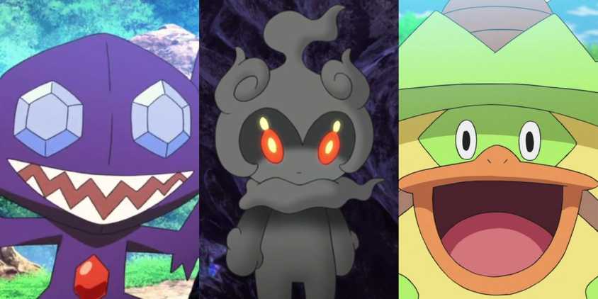 Every Pokemon That Can Evolve Using A Dusk Stone