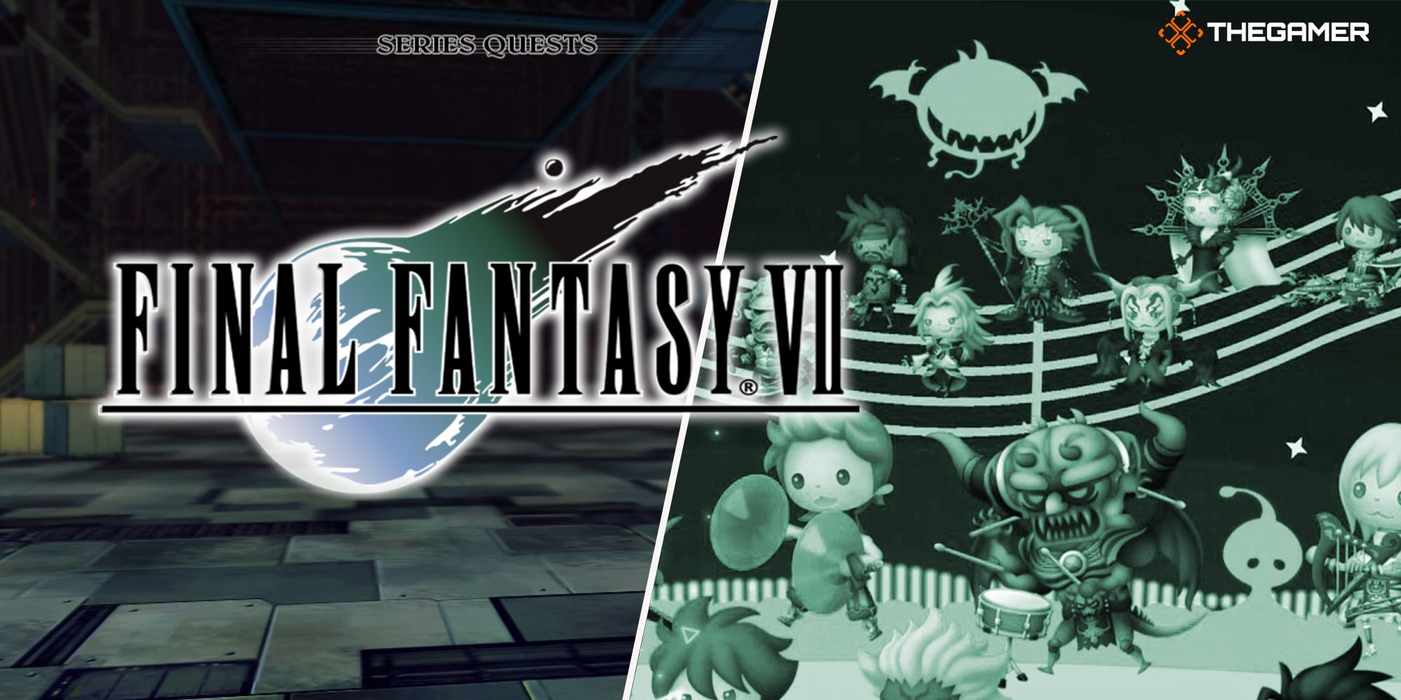 Theatrhythm: Final Bar Line - Final Fantasy 7 Series Quest List ...