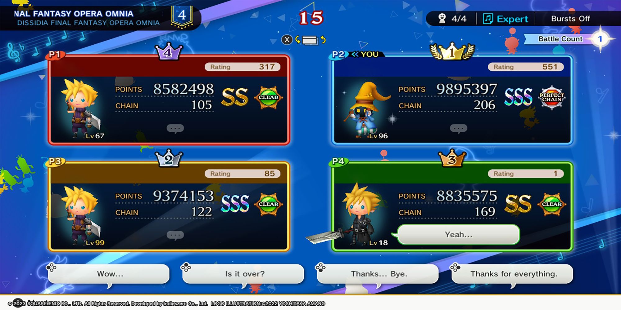 How To Win Multi Battles In Theatrhythm: Final Bar Line
