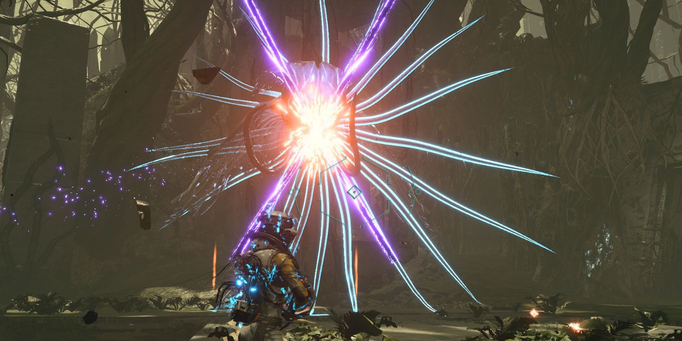 How To Beat Every Enemy In Echoing Ruins Biome Of Returnal