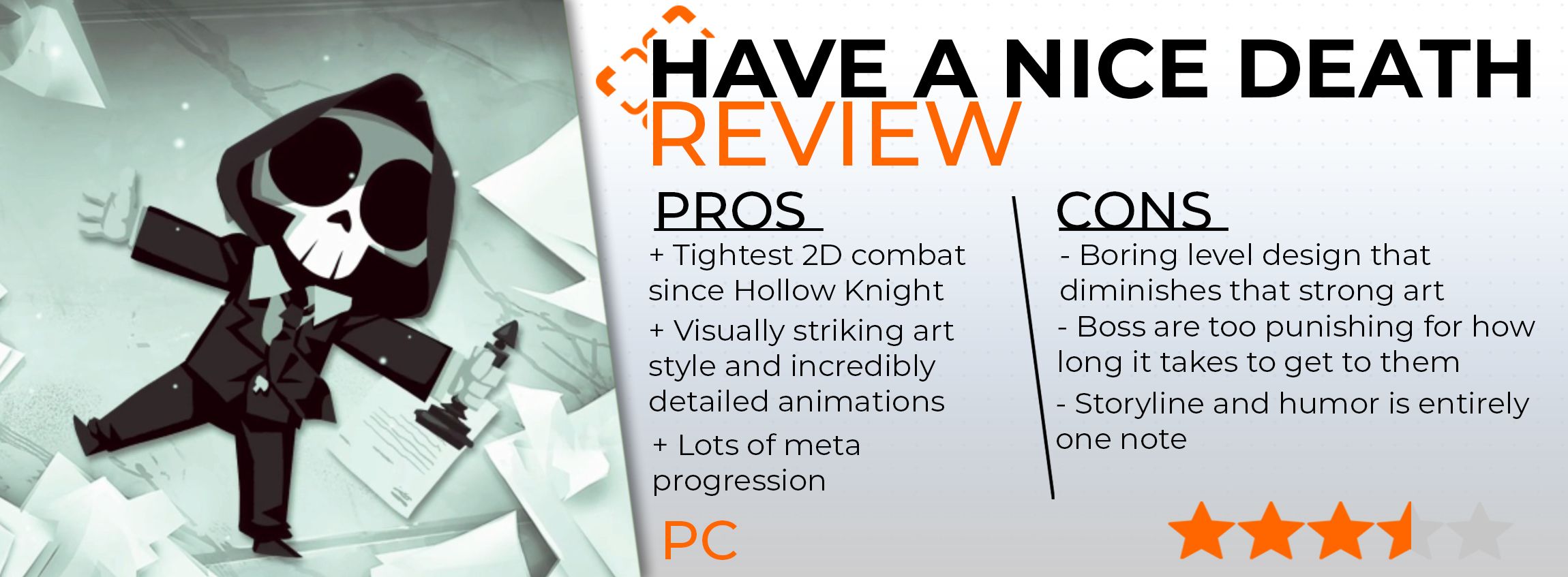 Have A Nice Death Review: More Hollow Than Hollow Knight, More Dead Than Dead Cells