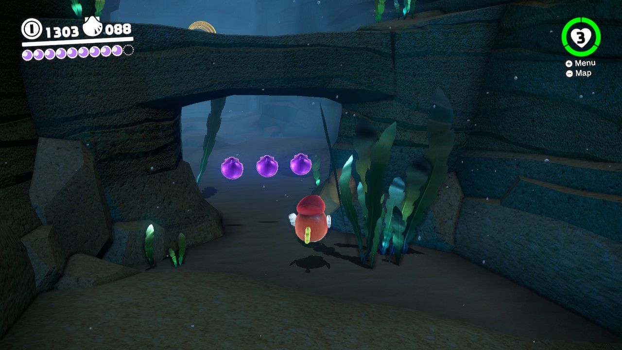 How To Find Every Seaside Kingdom Purple Coin In Super Mario Odyssey