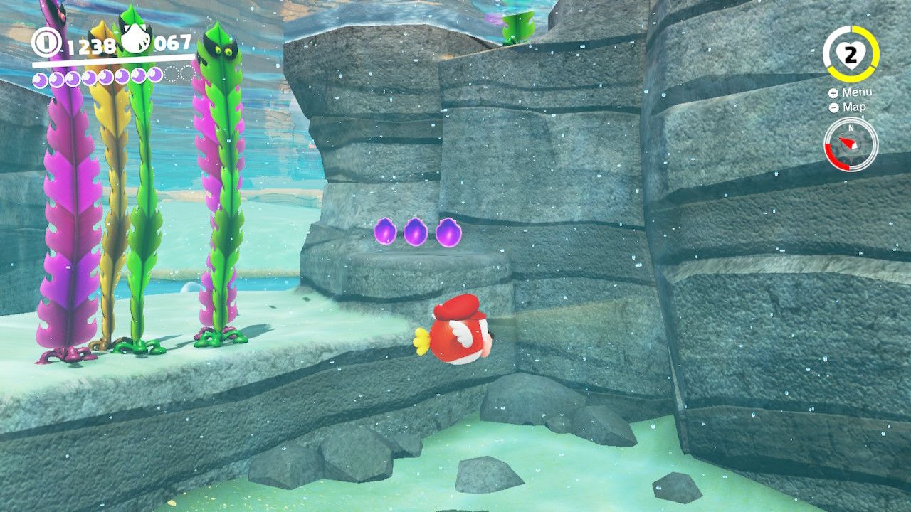 How To Find Every Seaside Kingdom Purple Coin In Super Mario Odyssey
