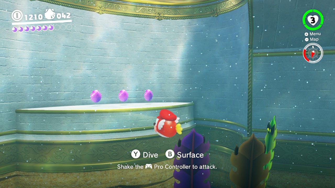 How To Find Every Seaside Kingdom Purple Coin In Super Mario Odyssey