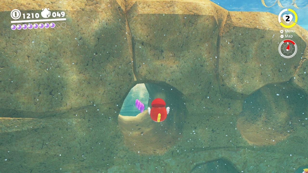 How To Find Every Seaside Kingdom Purple Coin In Super Mario Odyssey
