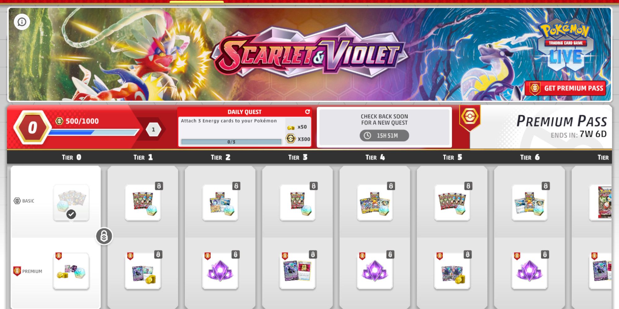 Everything In The Scarlet & Violet Battle Pass For Pokemon TCG Live
