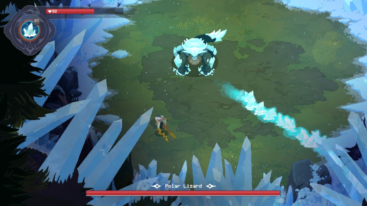 How To Beat The Polar Lizard In The Mageseeker