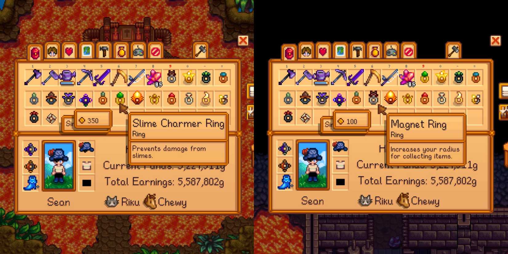 The Best Ring Combinations In Stardew Valley