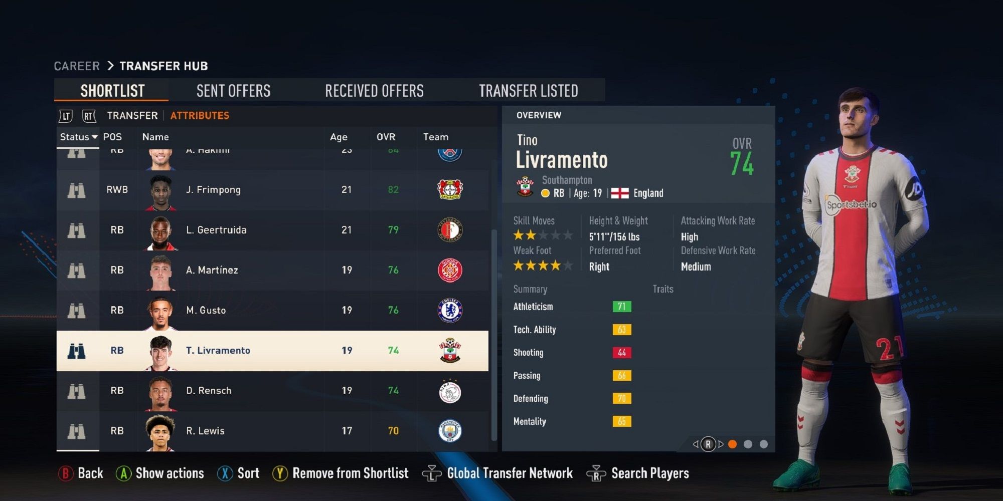 The Best Young Right Backs To Sign In FIFA 23 Career Mode