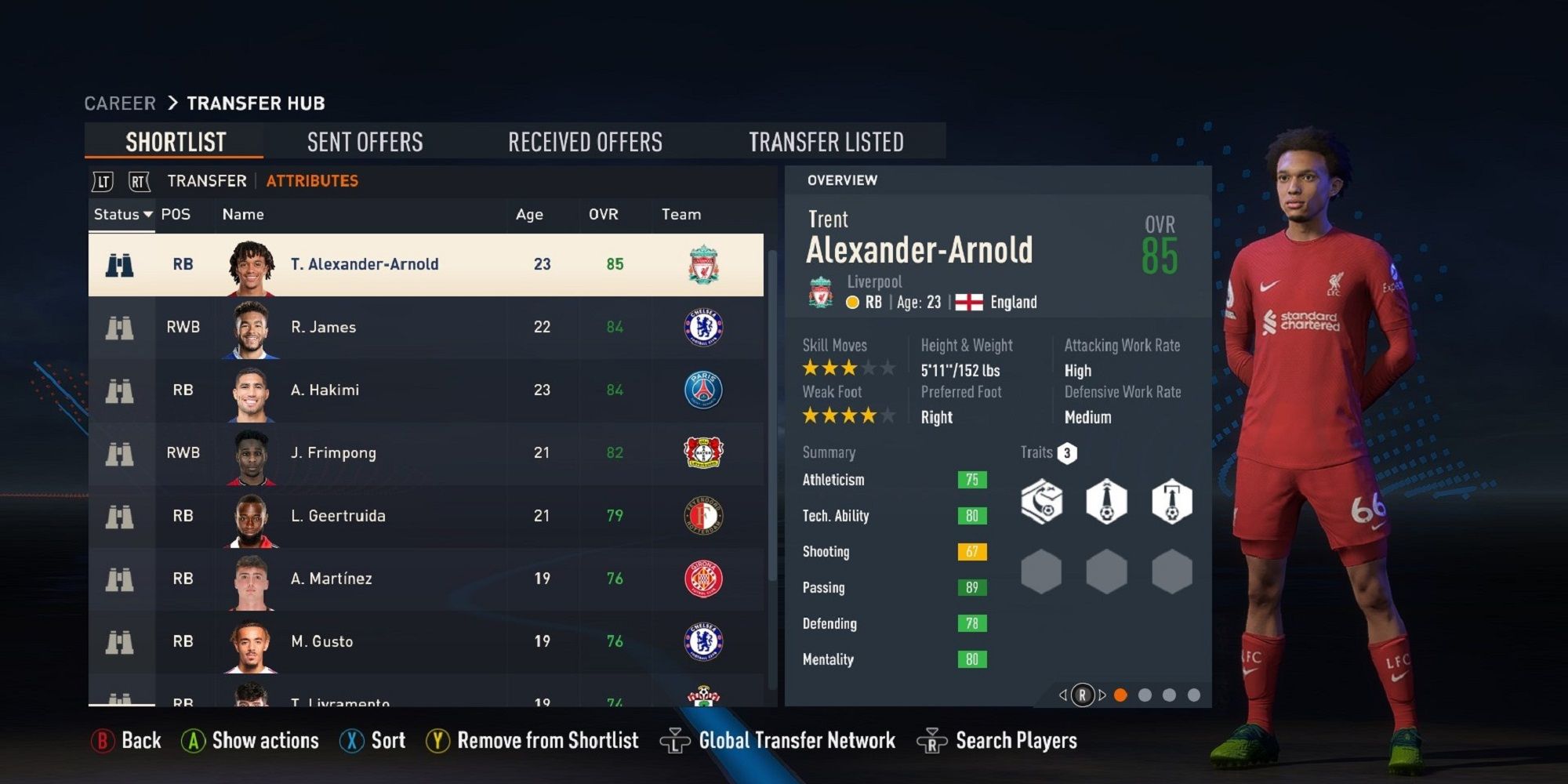 The Best Young Right Backs To Sign In FIFA 23 Career Mode