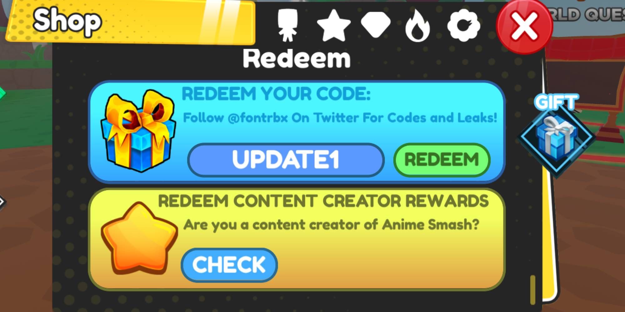 Anime Smash Codes - Roblox