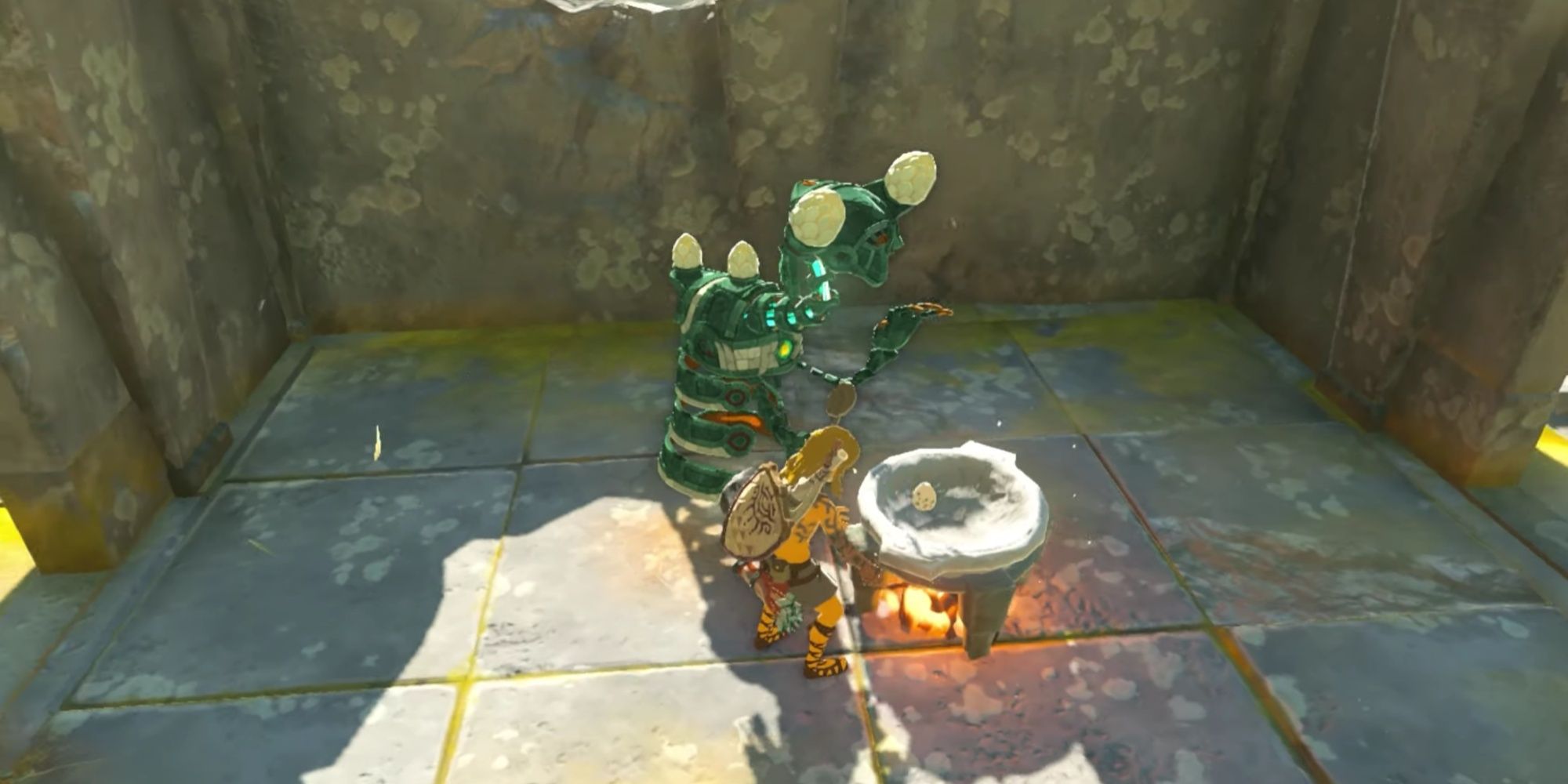 Link Hums Classic Zelda Songs While Cooking In Tears Of The Kingdom