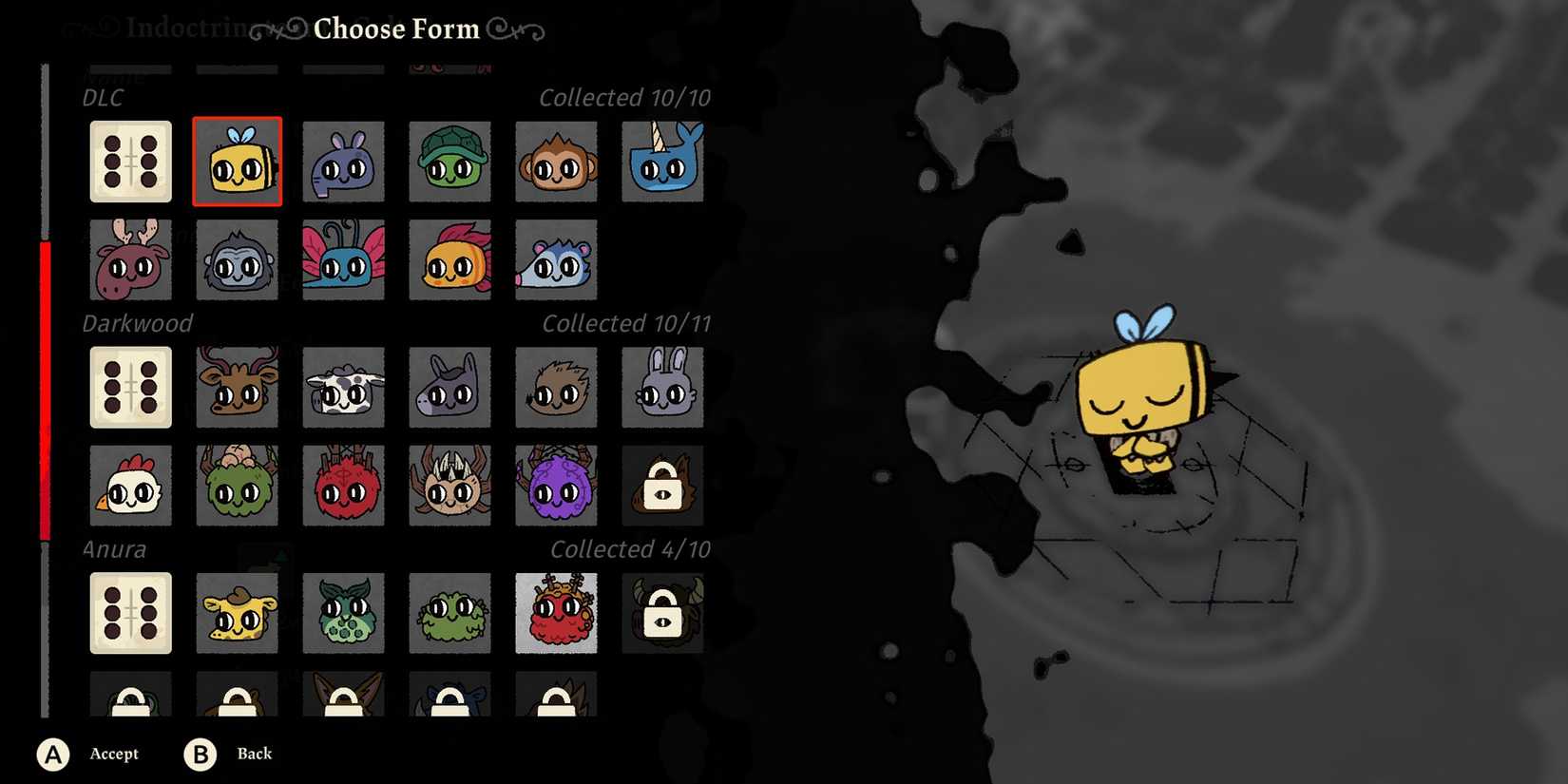How To Unlock All Follower Forms In Cult Of The Lamb