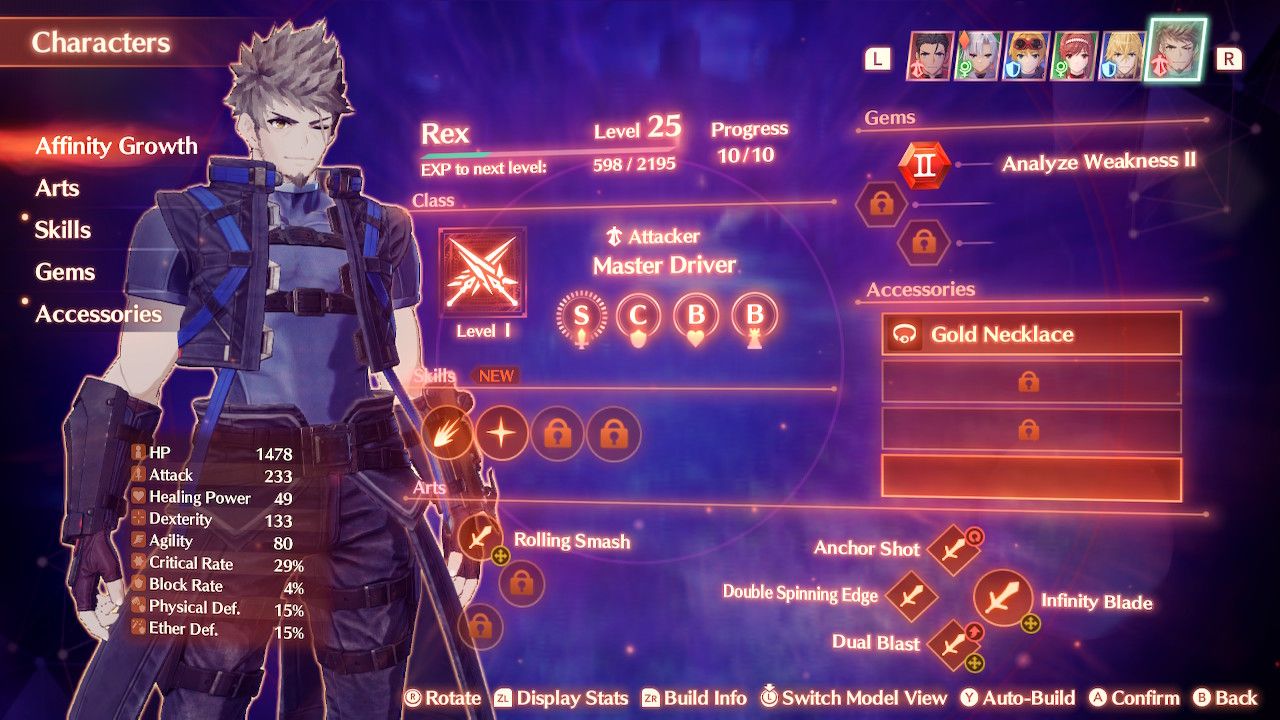 Best Affinity Growth Abilities To Unlock First In XC3: Future Redeemed