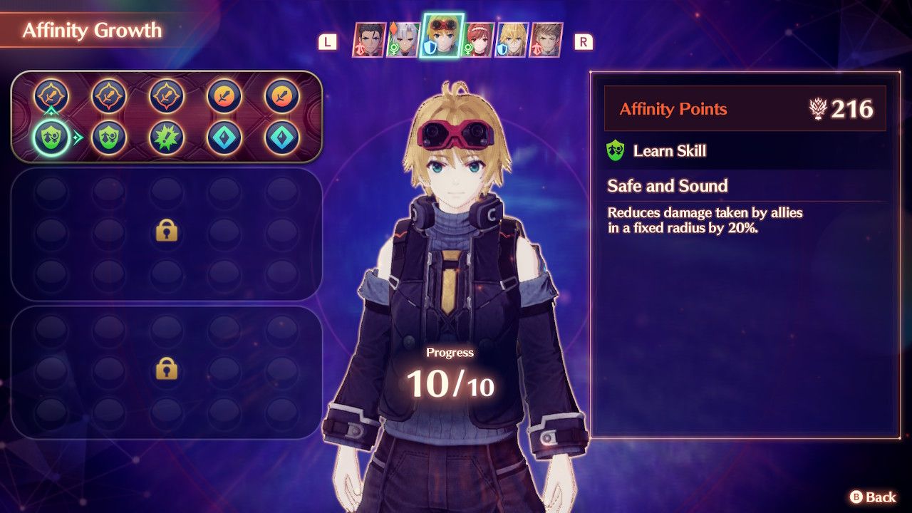 Best Affinity Growth Abilities To Unlock First In XC3: Future Redeemed