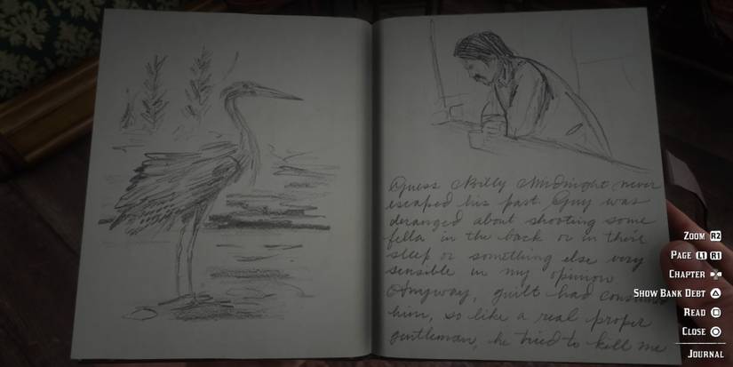 The Best Drawings In Arthur's Journal In RDR2