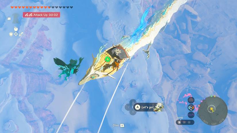 How To Find The Light Dragon And The Master Sword In Tears Of The Kingdom