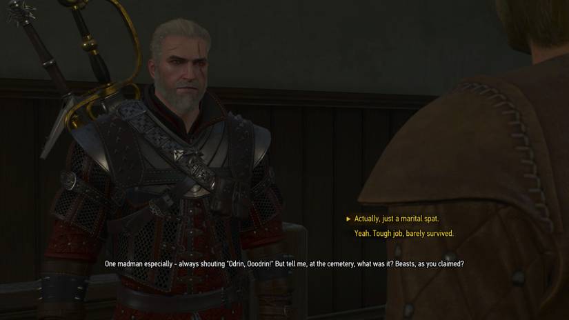 What To Choose In Till Death Do You Part In The Witcher 3