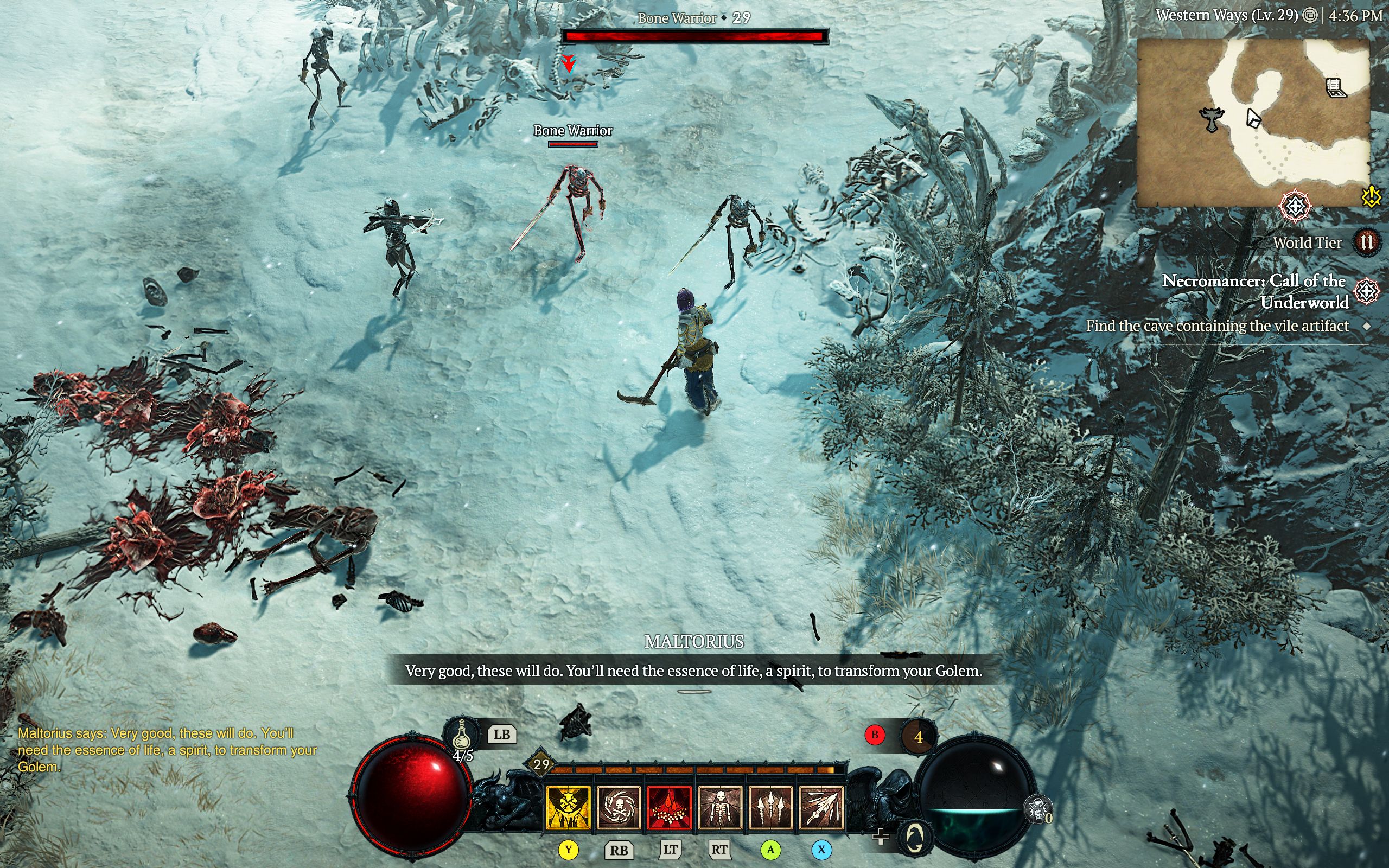 How To Summon Golems In Diablo 4