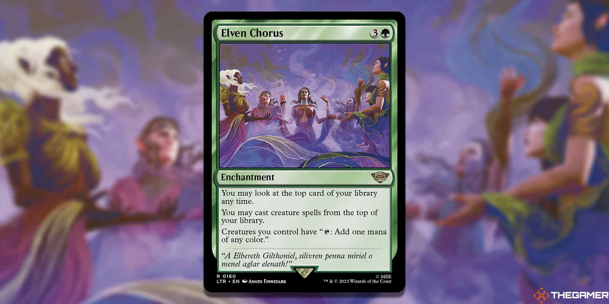 The Best Lord Of The Rings: Tales Of Middle-earth Green Cards In Magic ...