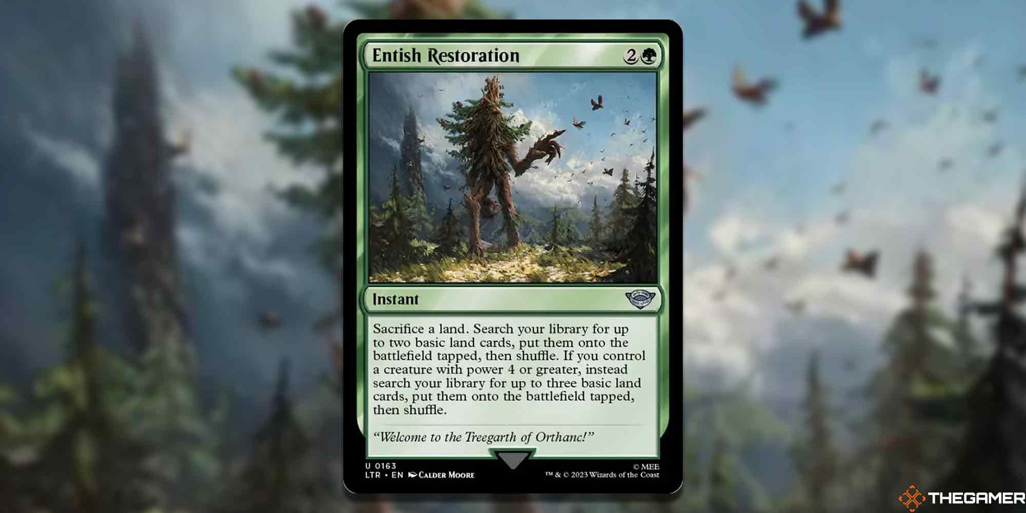 The Best Lord Of The Rings: Tales Of Middle-earth Green Cards In Magic ...