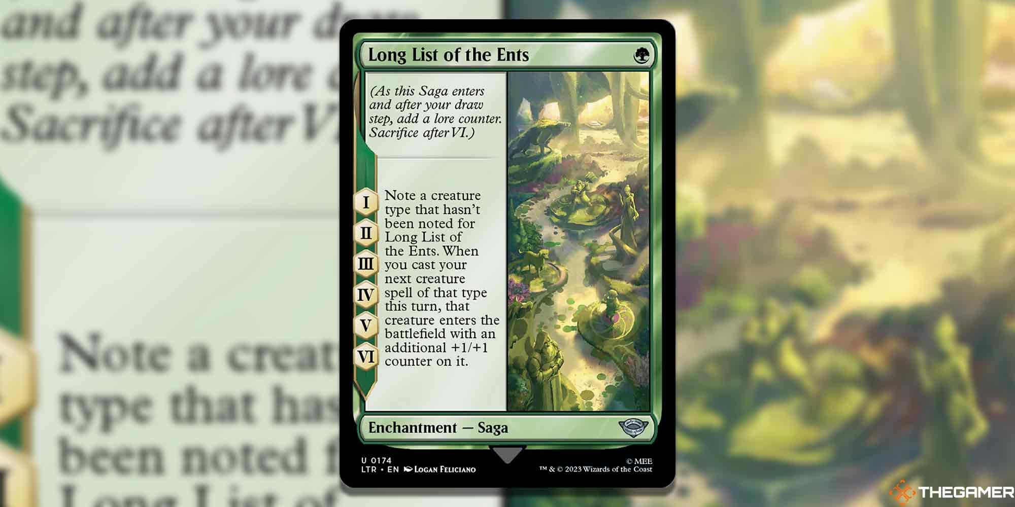 The Best Lord Of The Rings: Tales Of Middle-earth Green Cards In Magic ...
