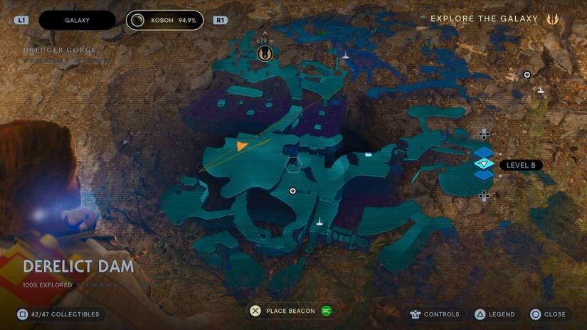All Derelict Dam Collectible Locations In Star Wars Jedi: Survivor