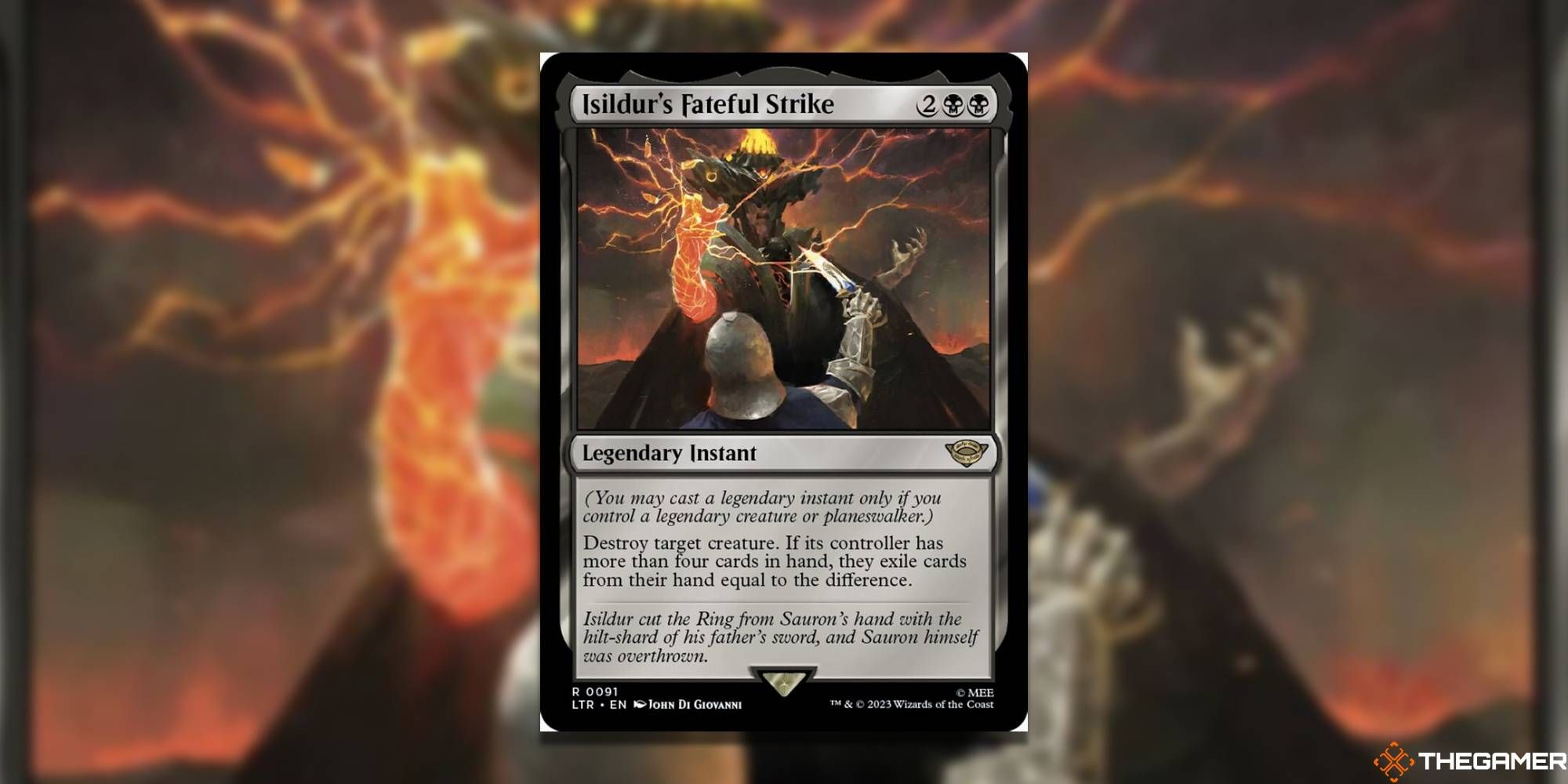 The Best Black Cards In LOTR: Tales Of Middle-earth – MTG