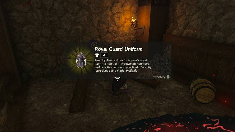 Royal Guard Armor Set Location In Tears Of The Kingdom