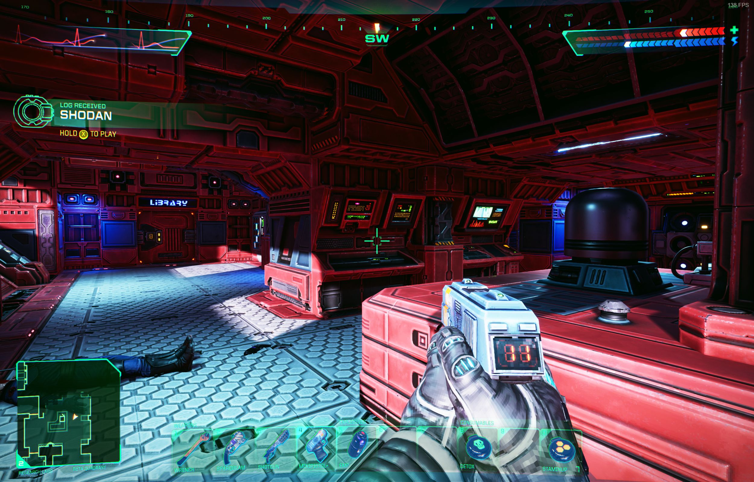 How To Find The Laser Security Override Code In System Shock