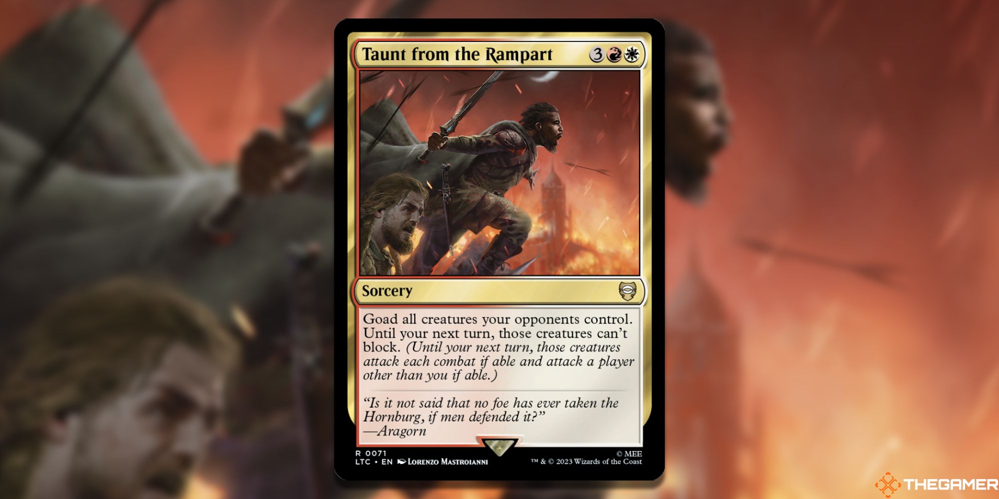 The Best Cards In Lord Of The Rings' Riders Of Rohan Commander Deck - MTG