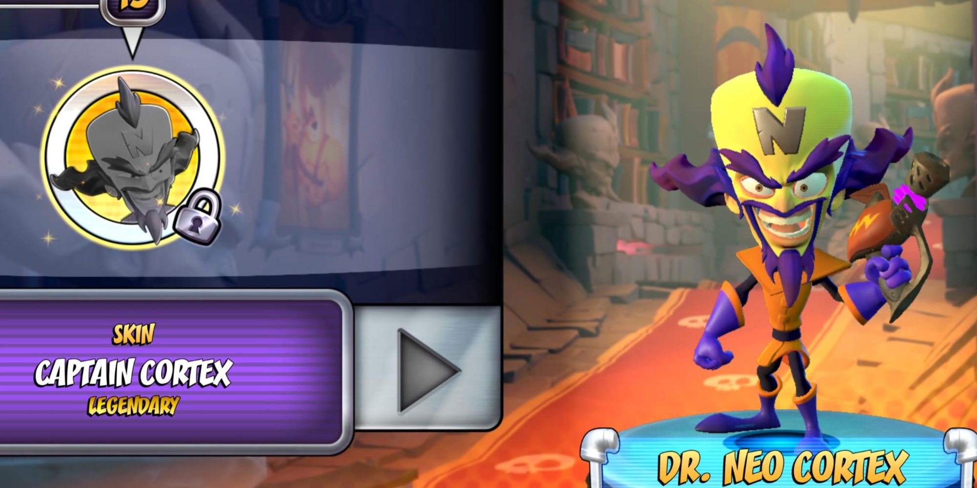 All Cortex Skins In Crash Team Rumble, Ranked