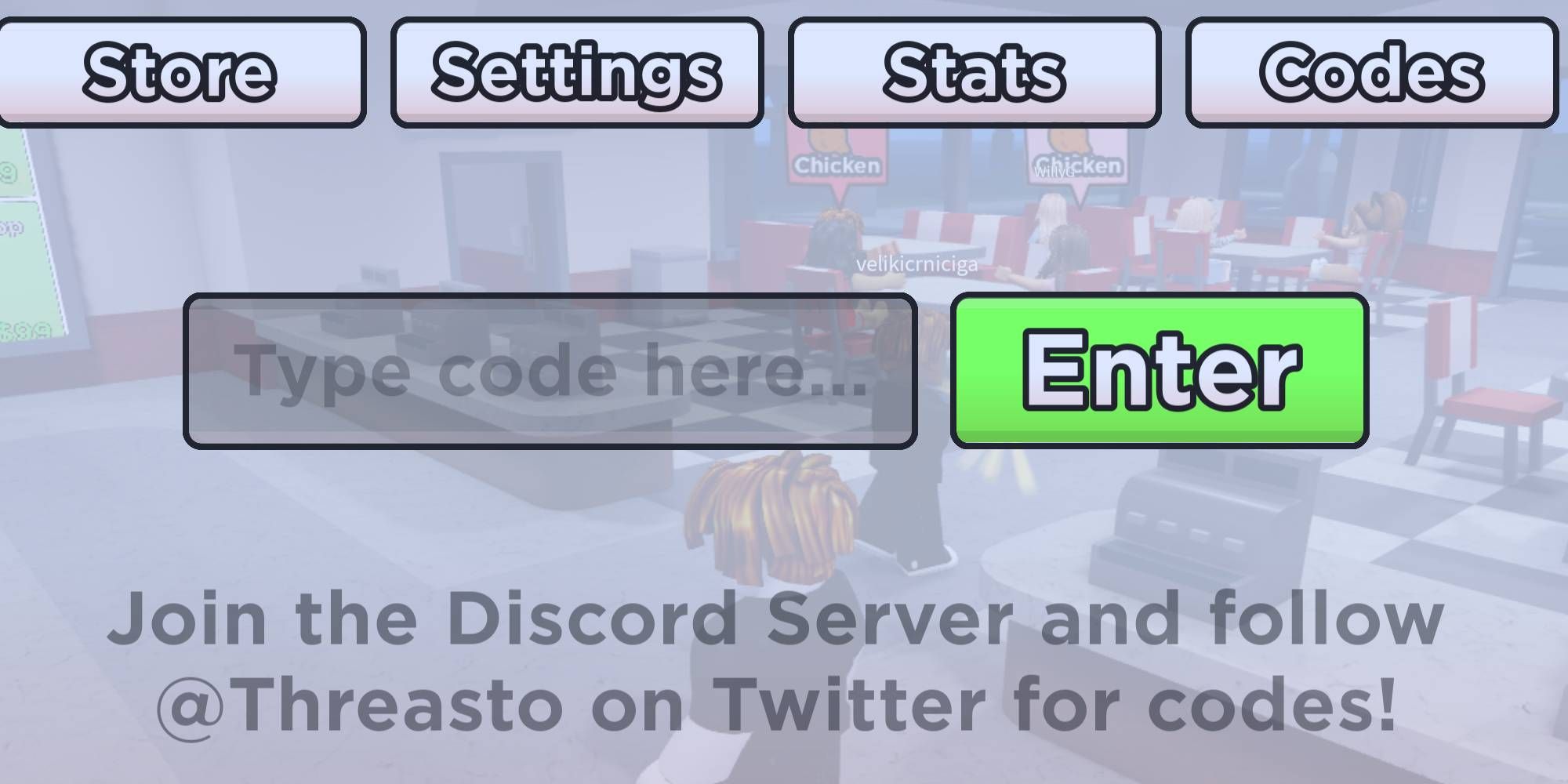 Dysfunctional Diner Codes - Roblox