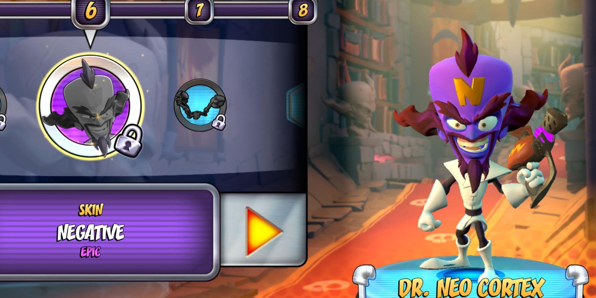 All Cortex Skins In Crash Team Rumble, Ranked