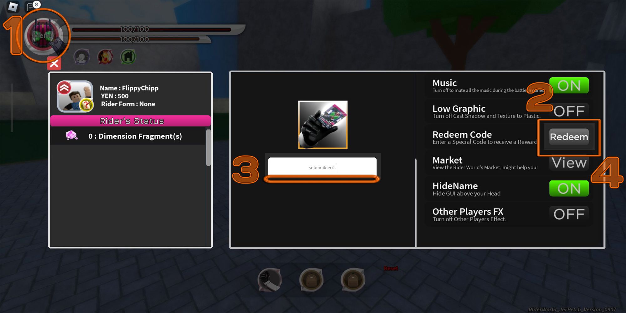 Rider World Codes For November 2023