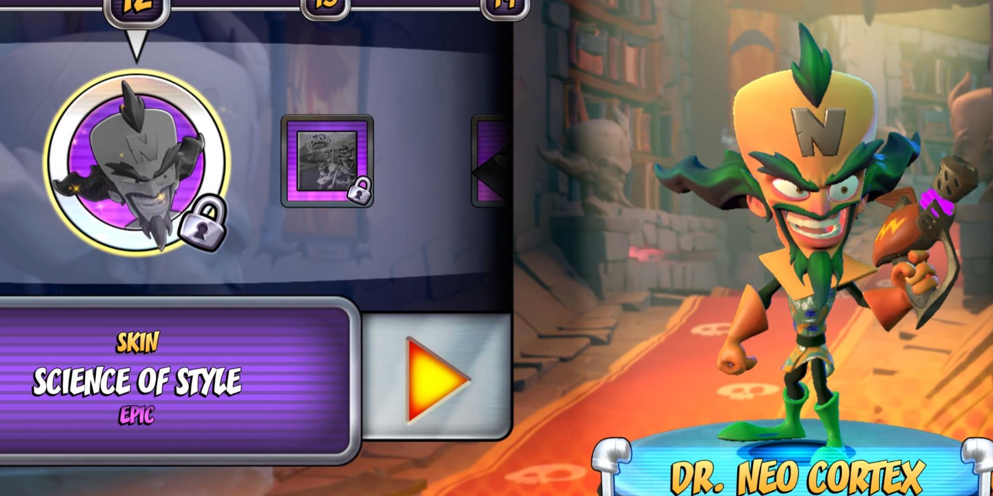 All Cortex Skins In Crash Team Rumble, Ranked