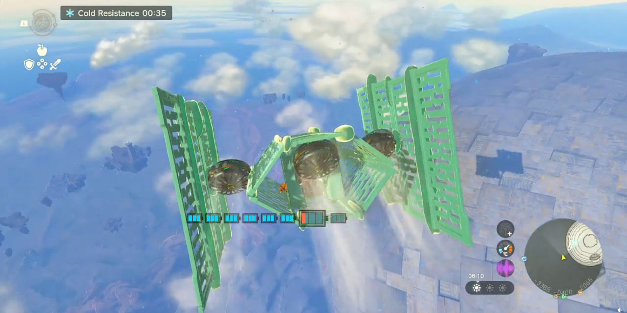 Tears Of The Kingdom Player Creates A TIE Fighter