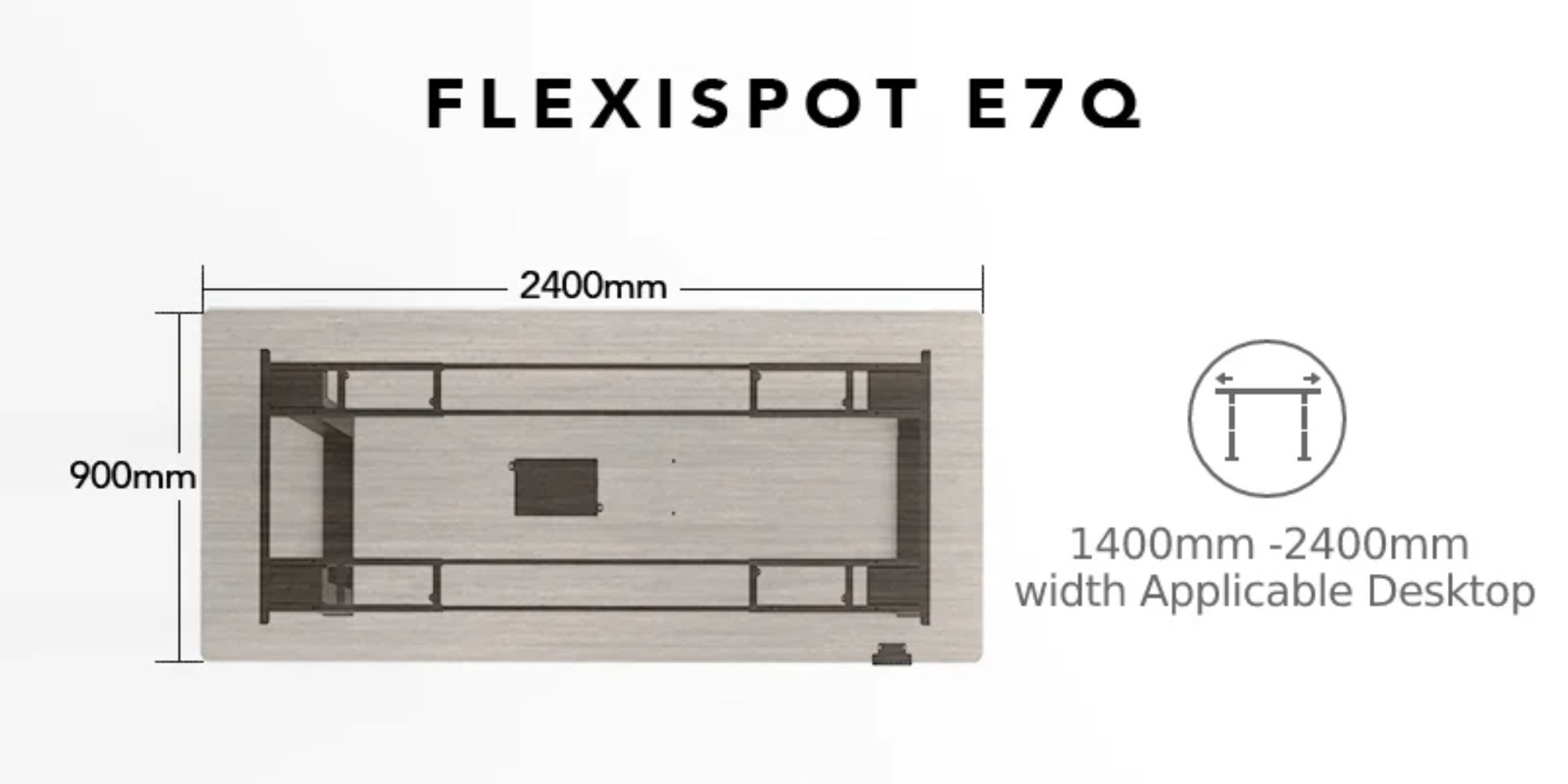 FlexiSpot E7Q 4-Leg Standing Desk Review: Hefty Desk, Heftier Price