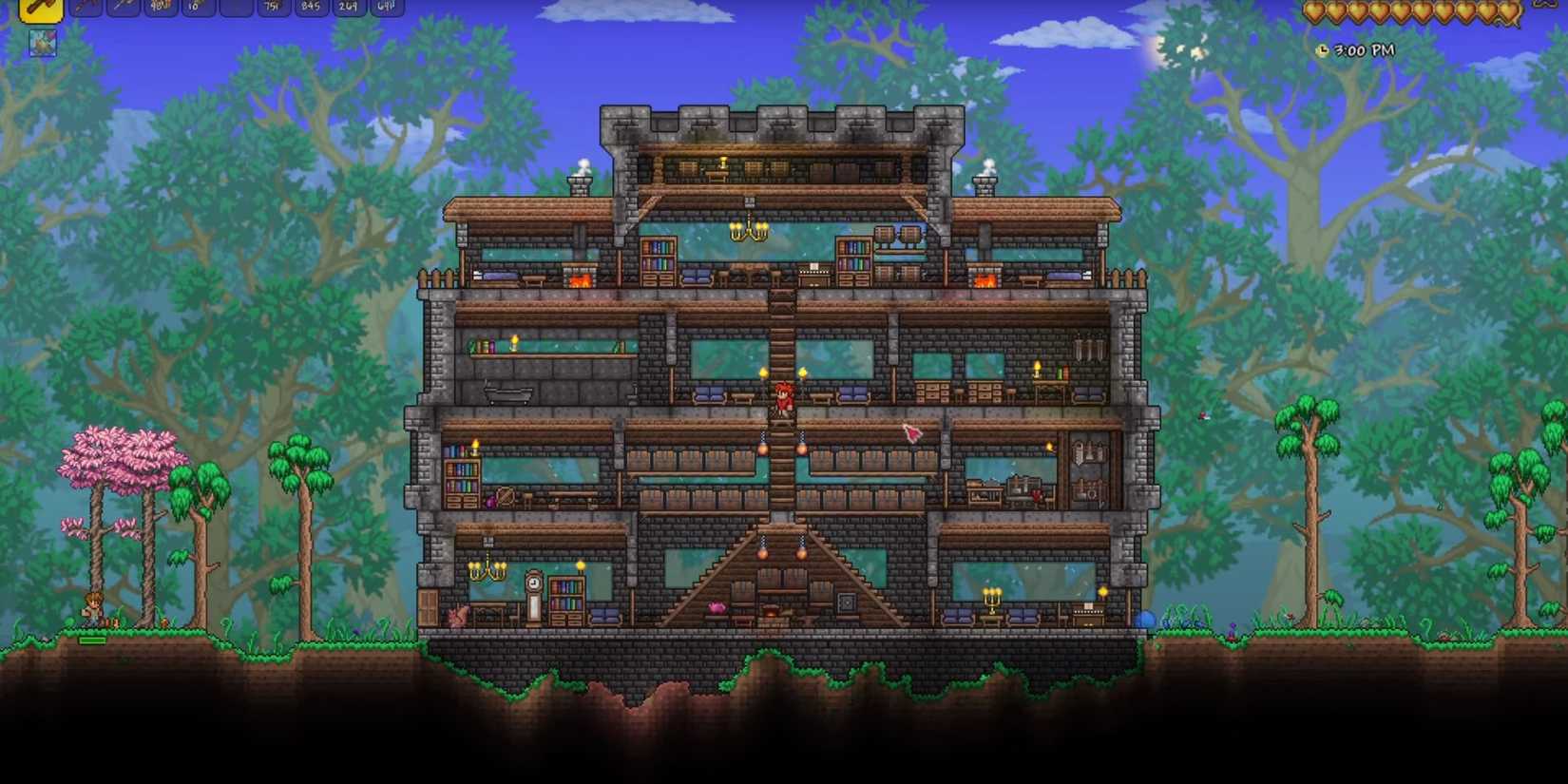 Terraria Building Ideas Terraria Bases And Buildings