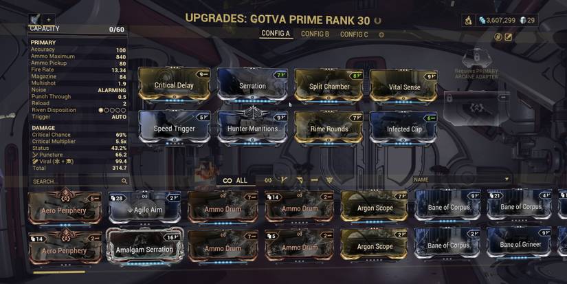 The Best Gotva Prime Builds - Warframe
