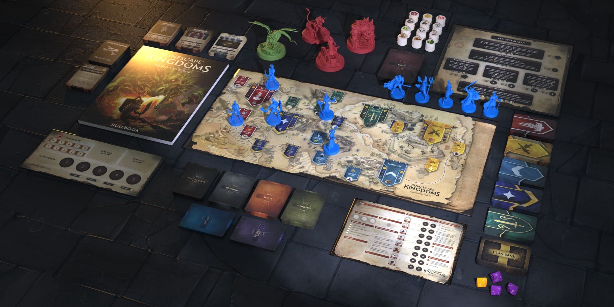 RuneScape Tabletop RPG And Board Game Pre-Orders Go Live This Month