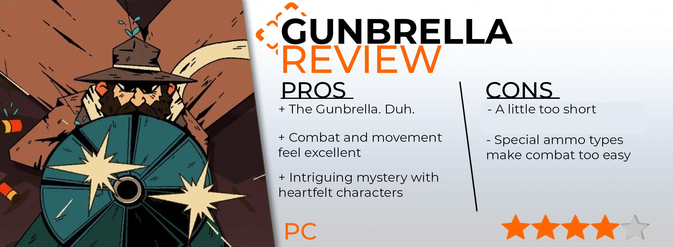 Gunbrella Review - Simply Brollyant