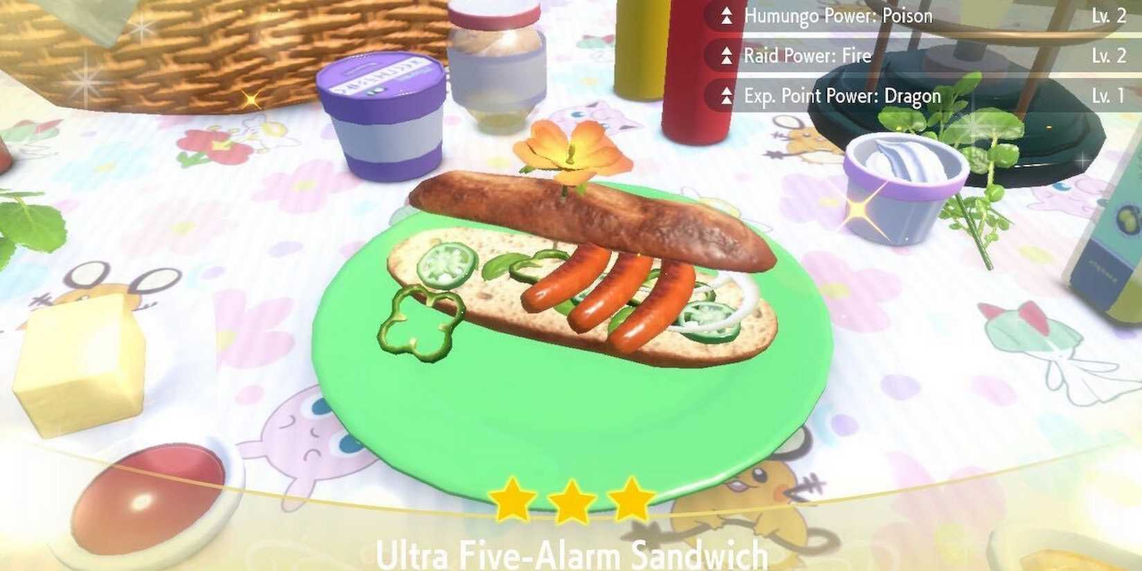 The Best Sandwich Recipes In Pokemon Scarlet And Violet