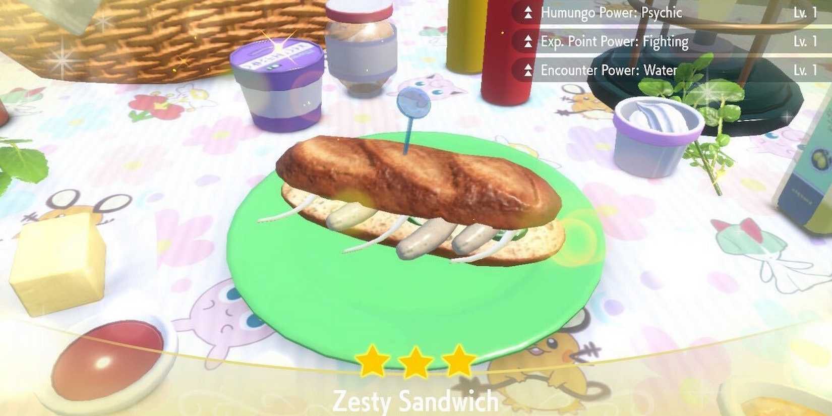 The Best Sandwich Recipes In Pokemon Scarlet And Violet