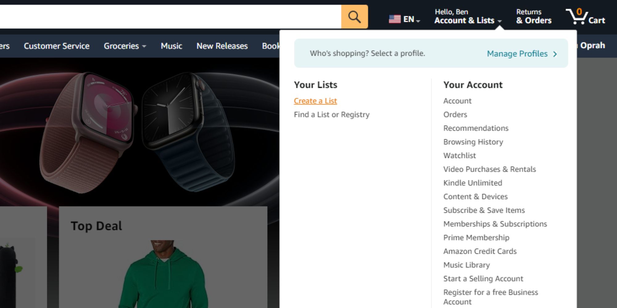 How To Make And Share An Amazon Wishlist