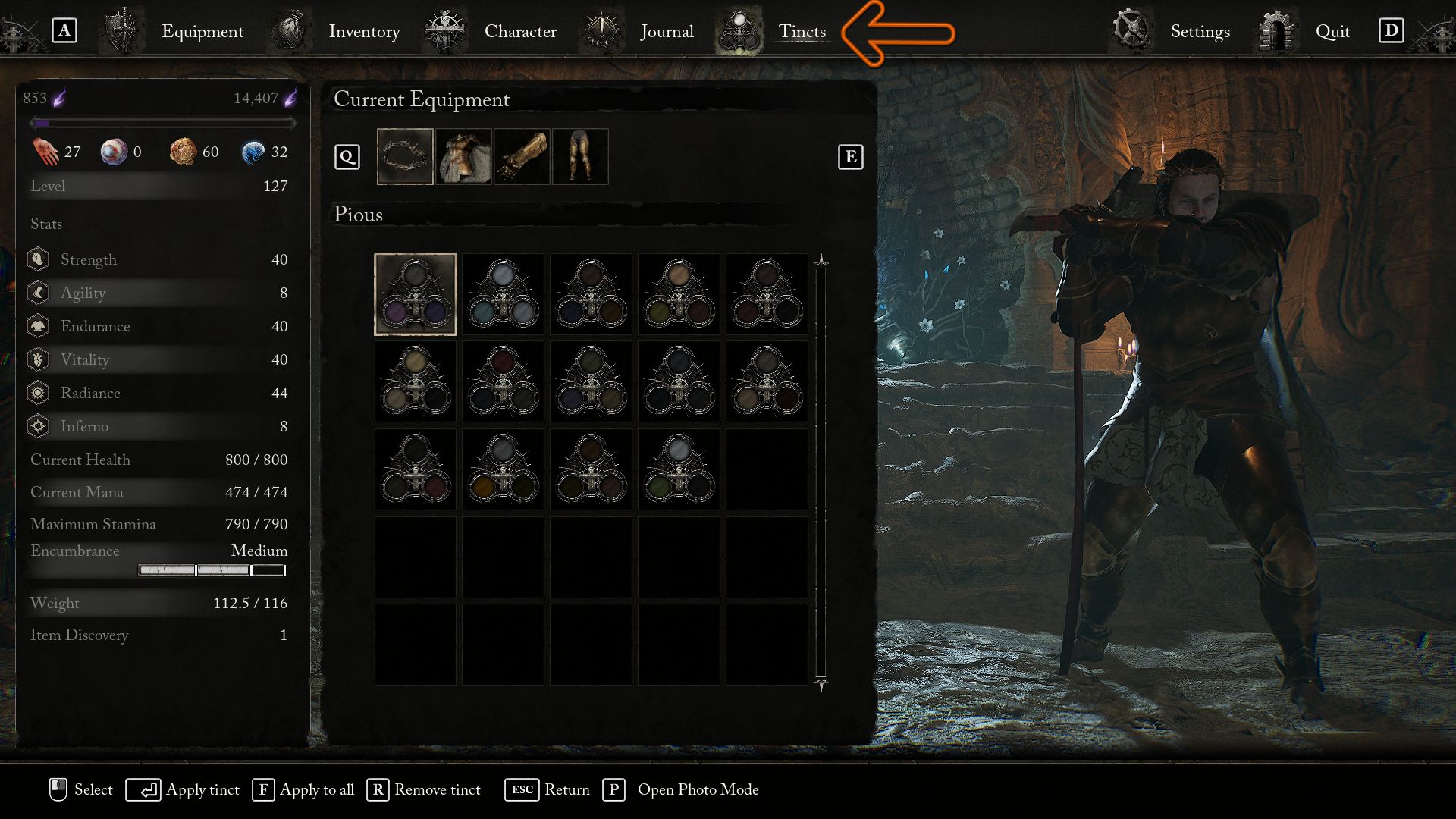 How To Change Your Armor Color In Lords Of The Fallen