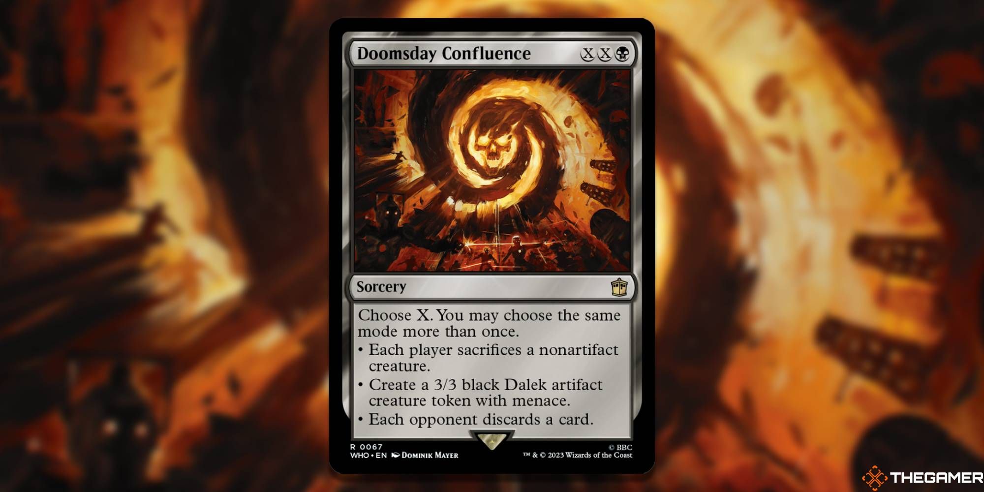 The Best Black Cards In The Doctor Who Decks - MTG