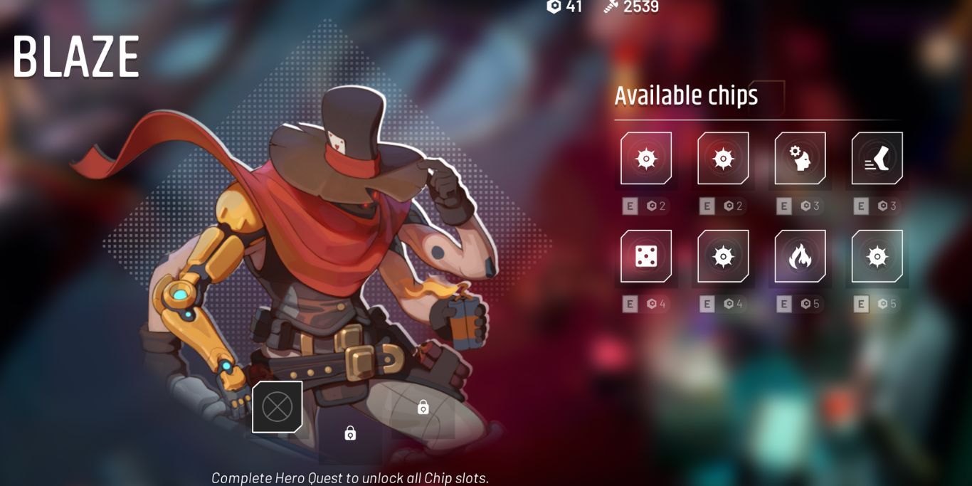 Best Chips For Blaze In Endless Dungeon