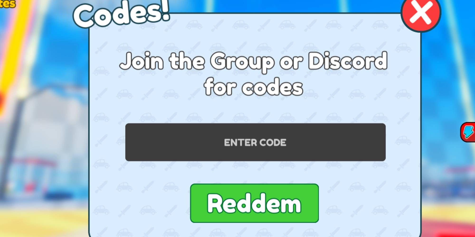 Roblox: Great Sword Simulator Codes
